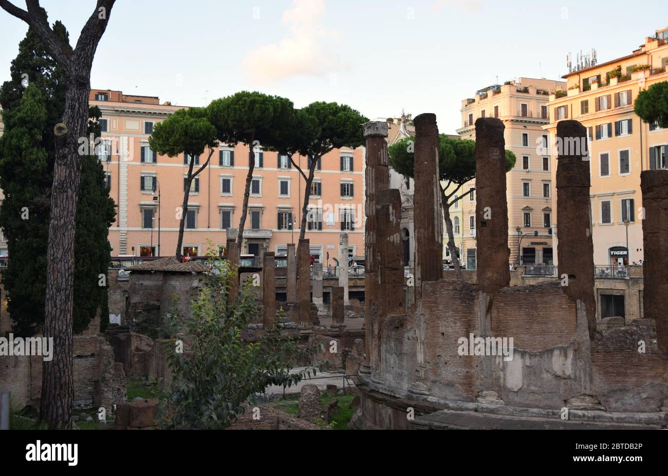 Area sacra dell´Argentina - Largo di Torre Argentina in the city of ...