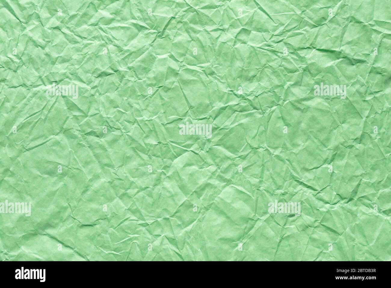 Crumpled paper texture in awesome green color for your personal ...