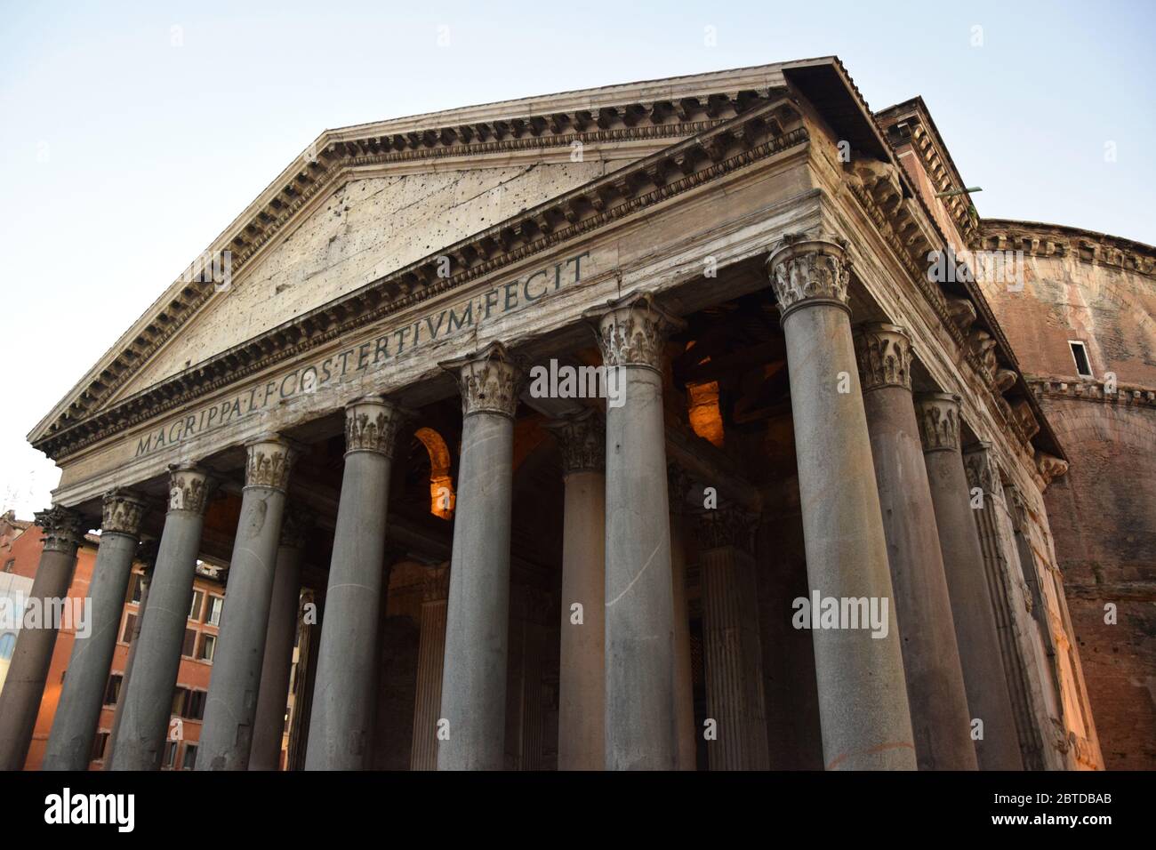 Pantheon Rome Exterior Dome High Resolution Stock Photography and ...
