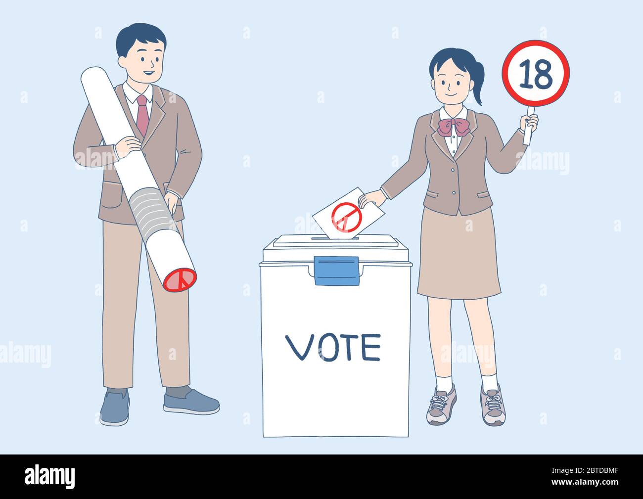 Campaign uniforms Stock Vector Images - Alamy