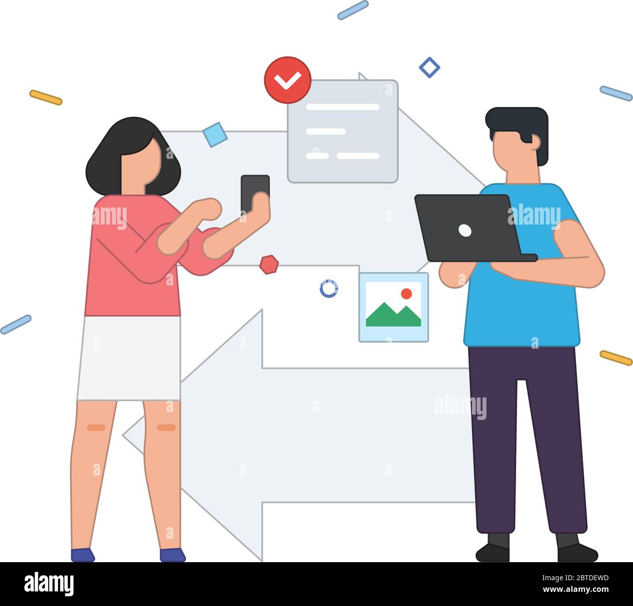 Image source woman Stock Vector Images - Alamy