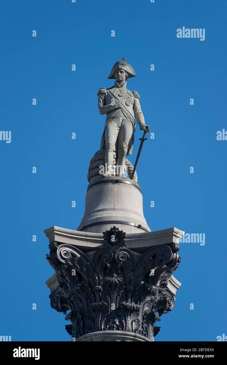 Statue of horatio lord nelson hi-res stock photography and images - Alamy