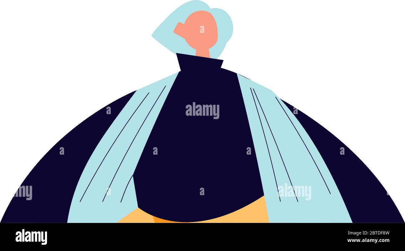 Urban woman cartoon with casual cloth design, Girl female person people ...