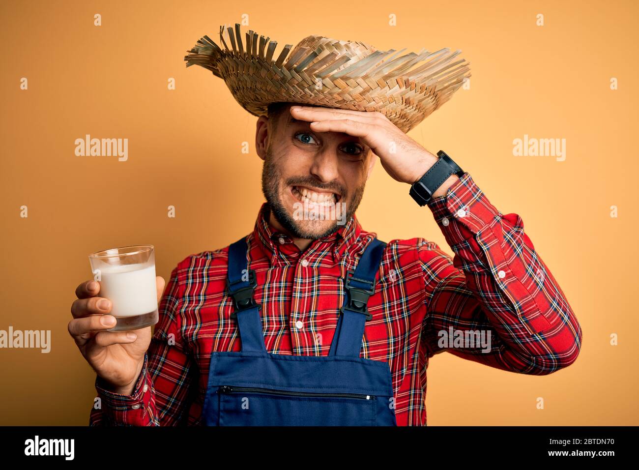 Farmer depression worried hi-res stock photography and images - Alamy