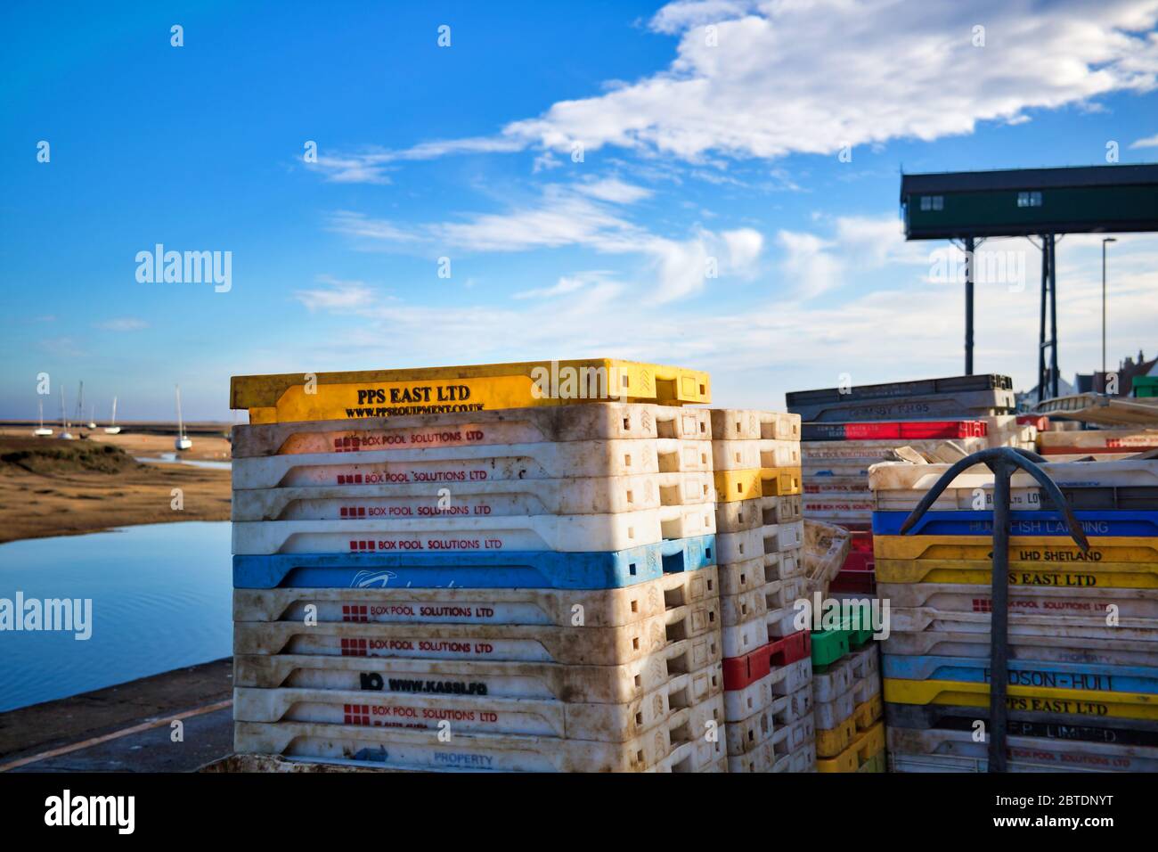 Fish crates hi-res stock photography and images - Alamy