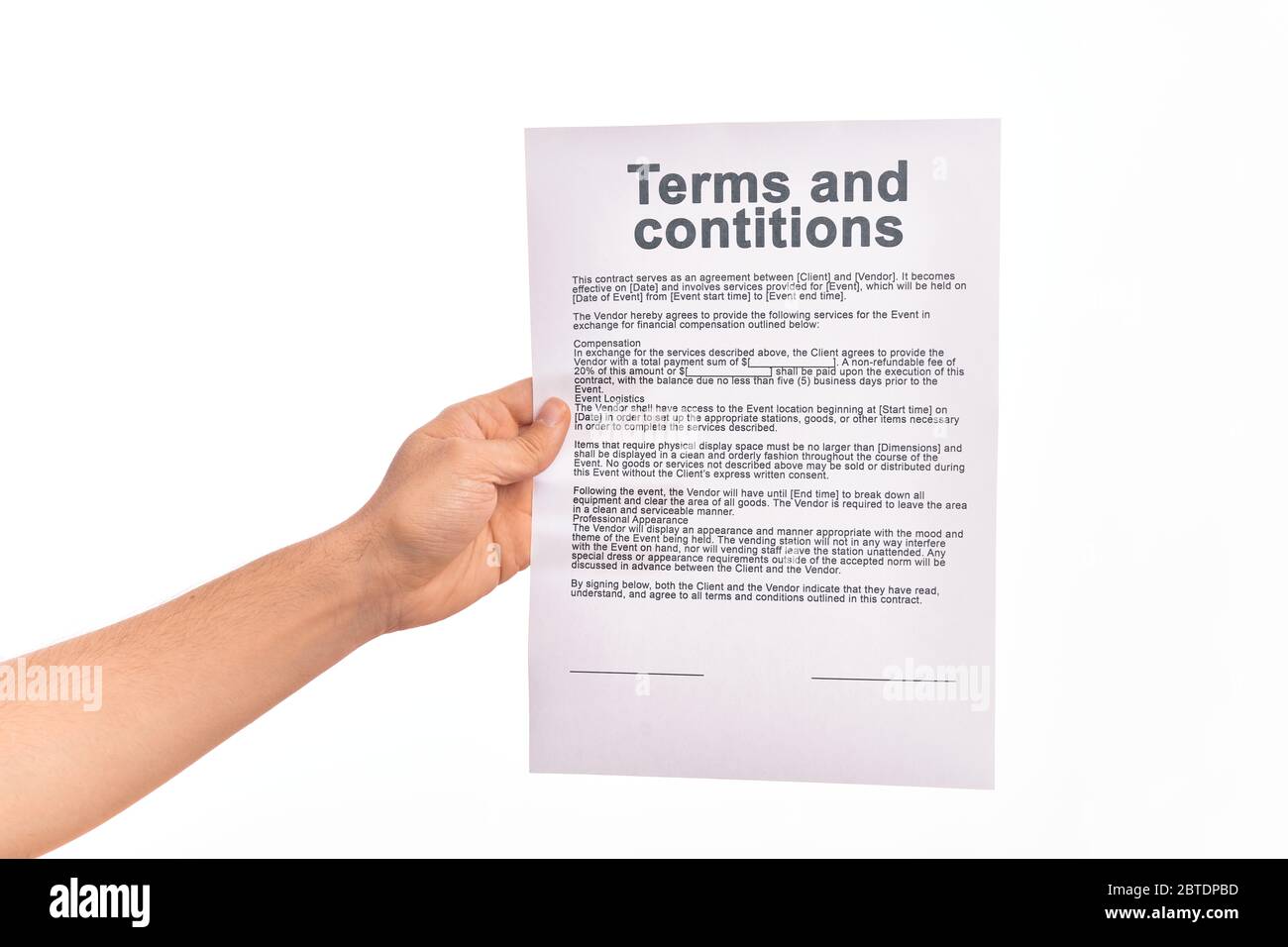 Certificate conditions hi-res stock photography and images - Alamy