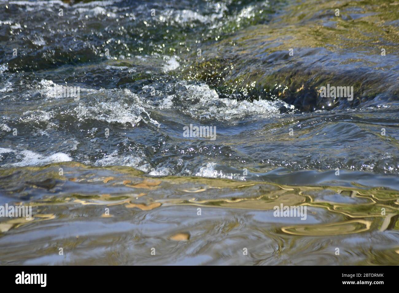 A river runs through it Stock Photo - Alamy