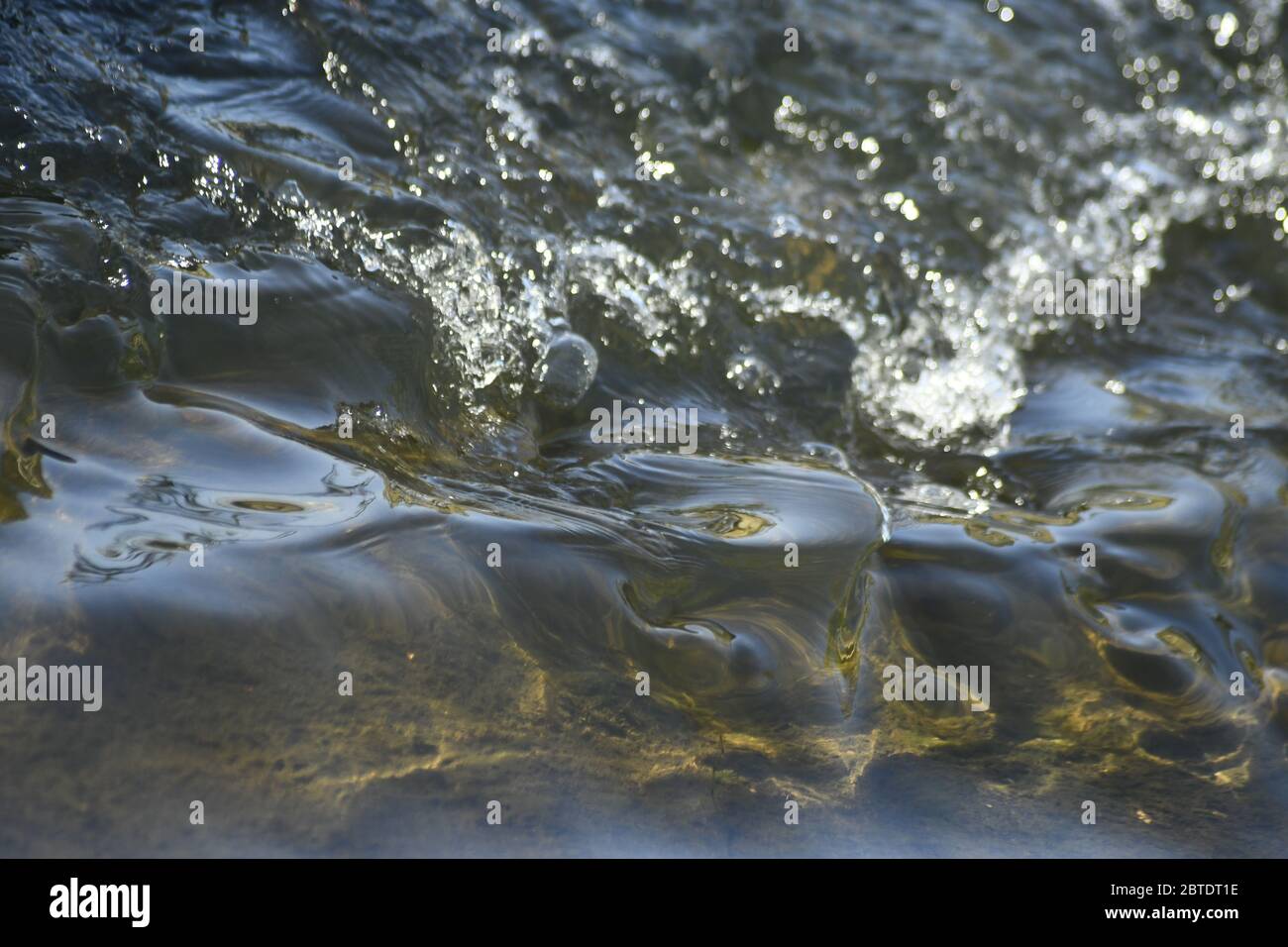 A river runs through it Stock Photo - Alamy