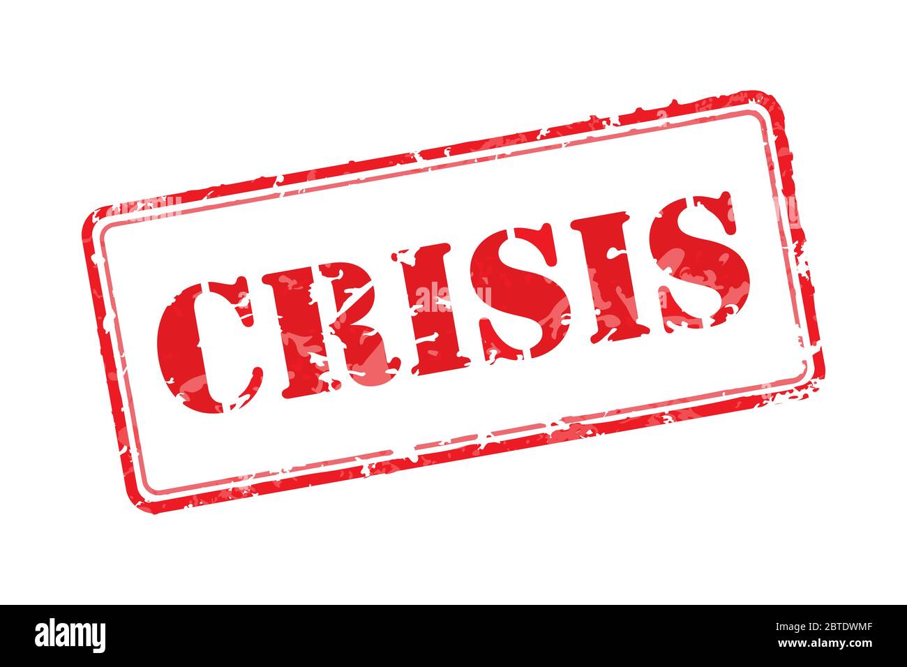 Crisis rubber stamp Stock Vector Images - Alamy
