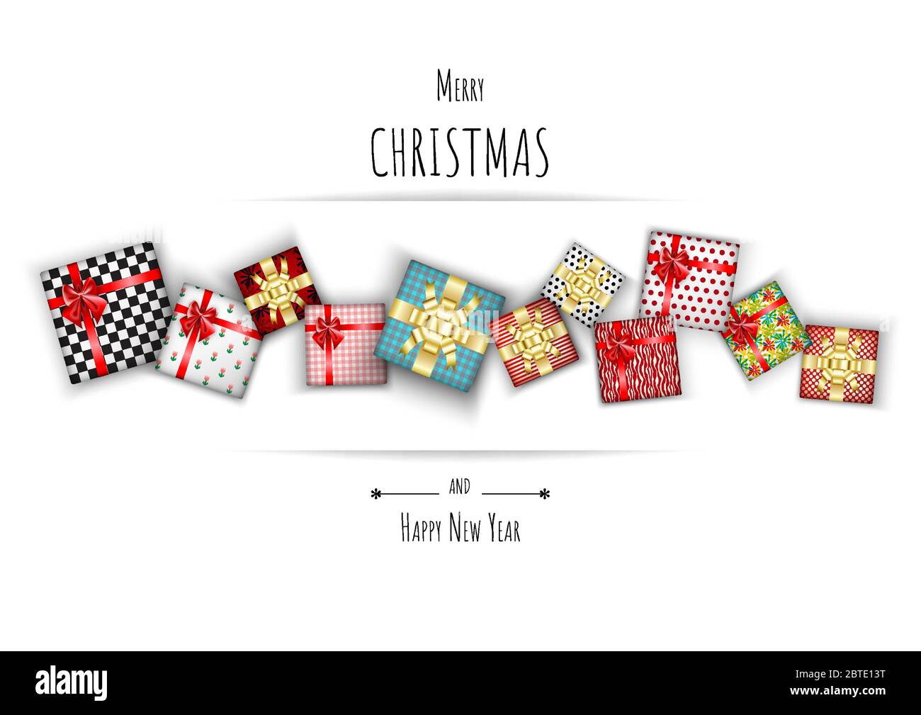 Christmas card concept variety Stock Vector Images - Alamy