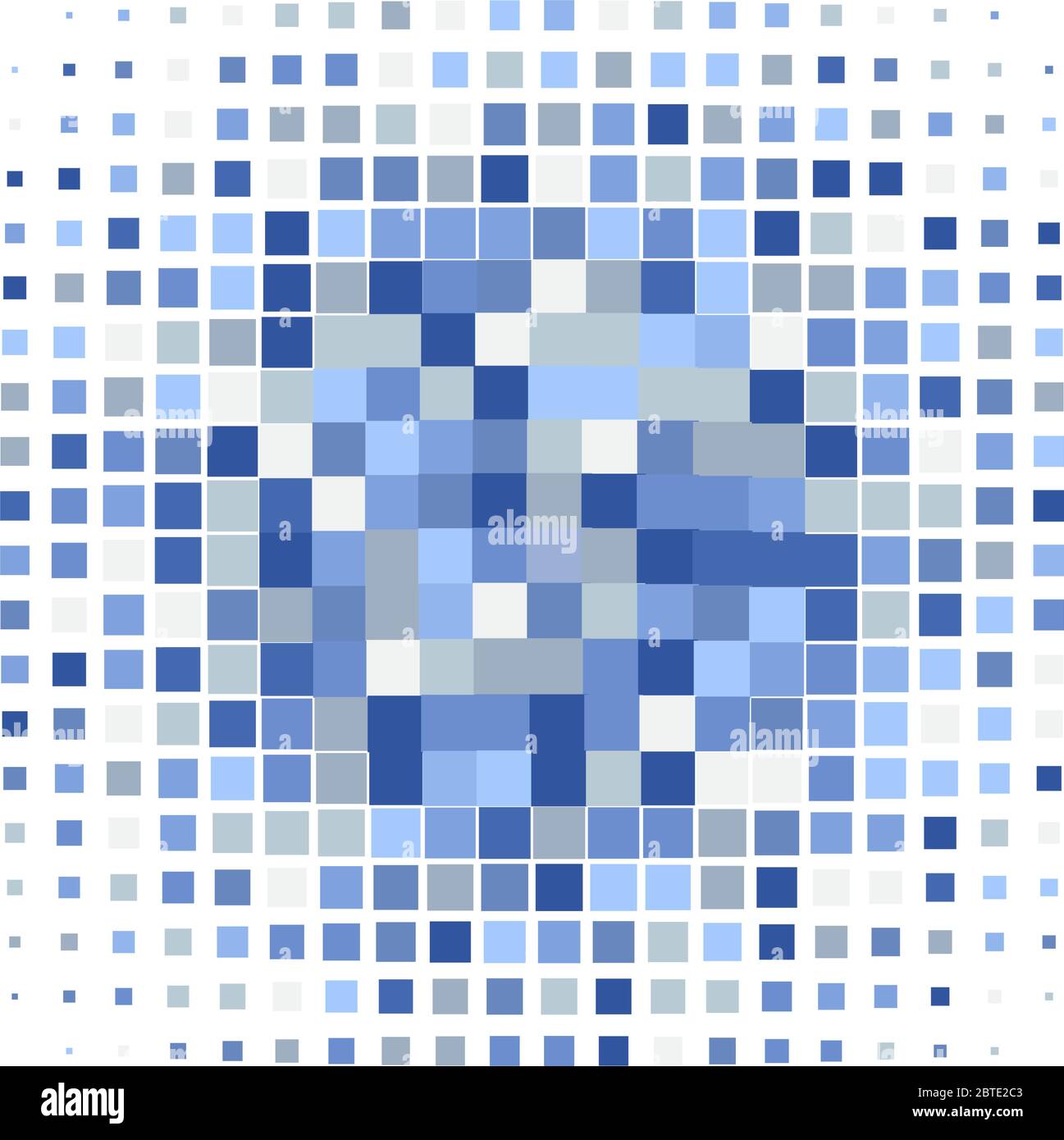 blue mosaic tiles background Stock Vector Image & Art - Alamy