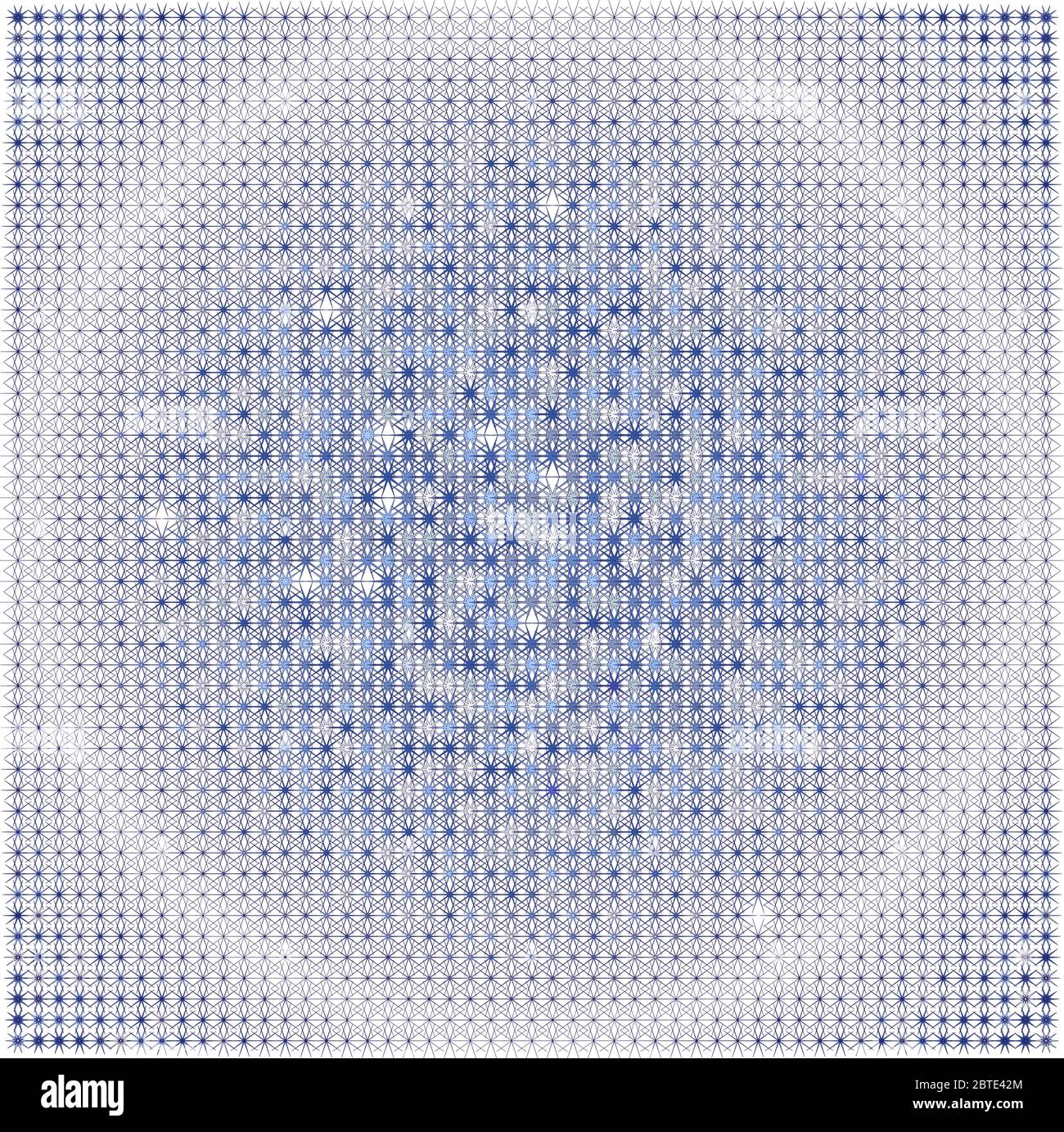 Mosaic blue abstract Cut Out Stock Images & Pictures - Alamy