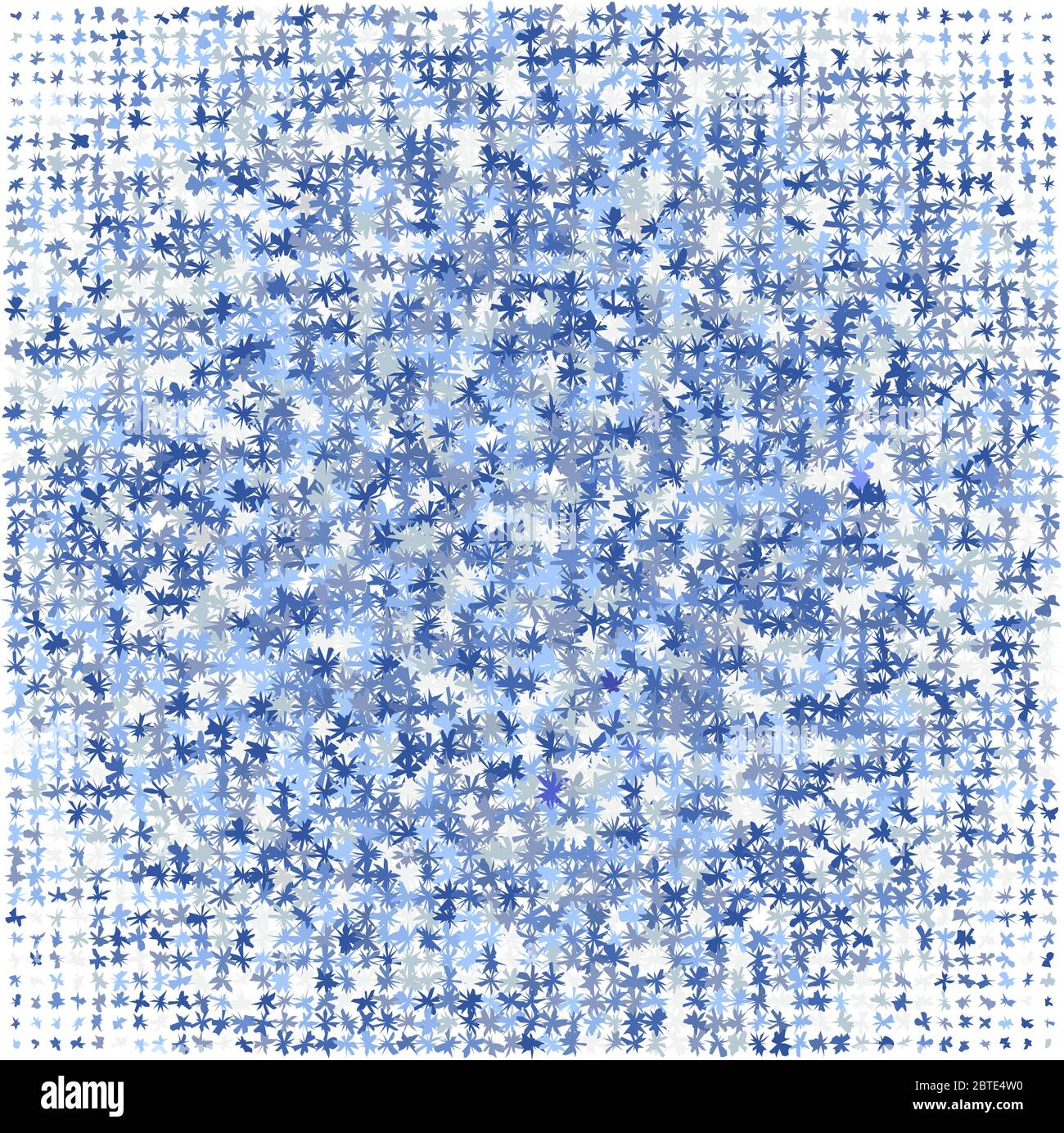 blue mosaic pattern on white background Stock Vector Image & Art - Alamy