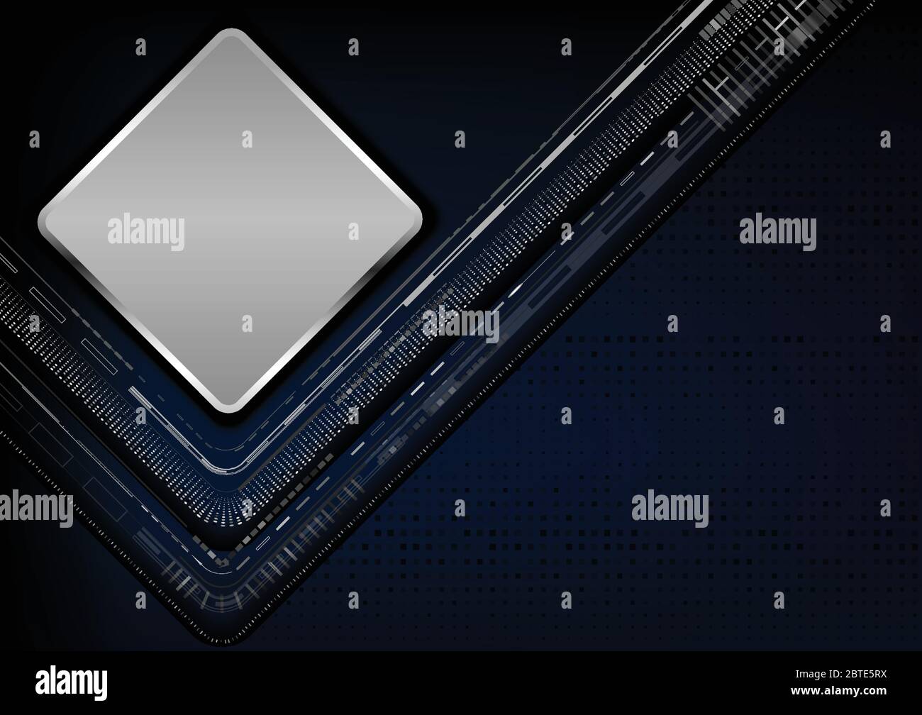 Digital technology futuristic abstract blue background, Business growth ...