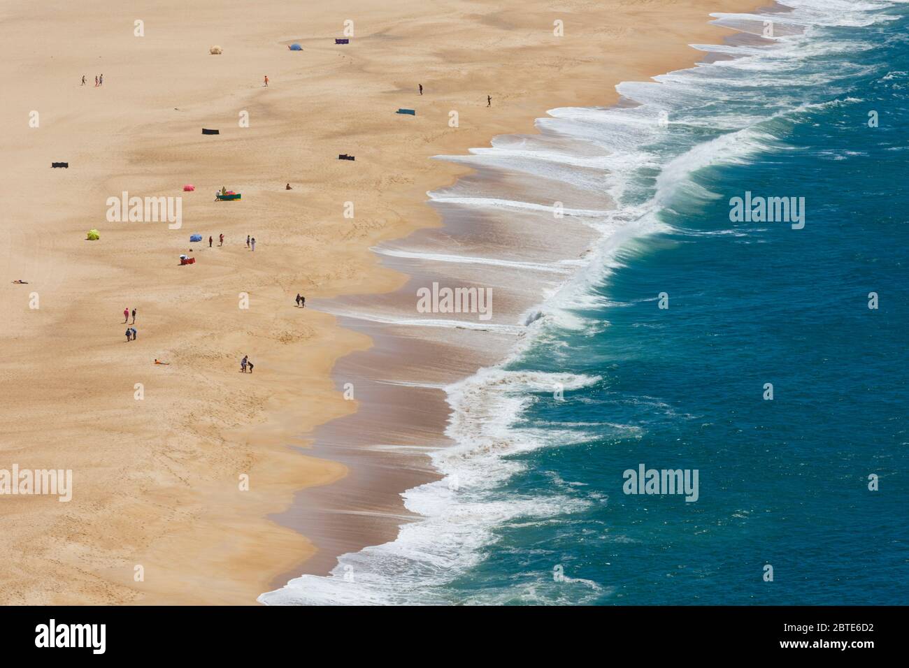 Nazare big waves hi-res stock photography and images - Alamy