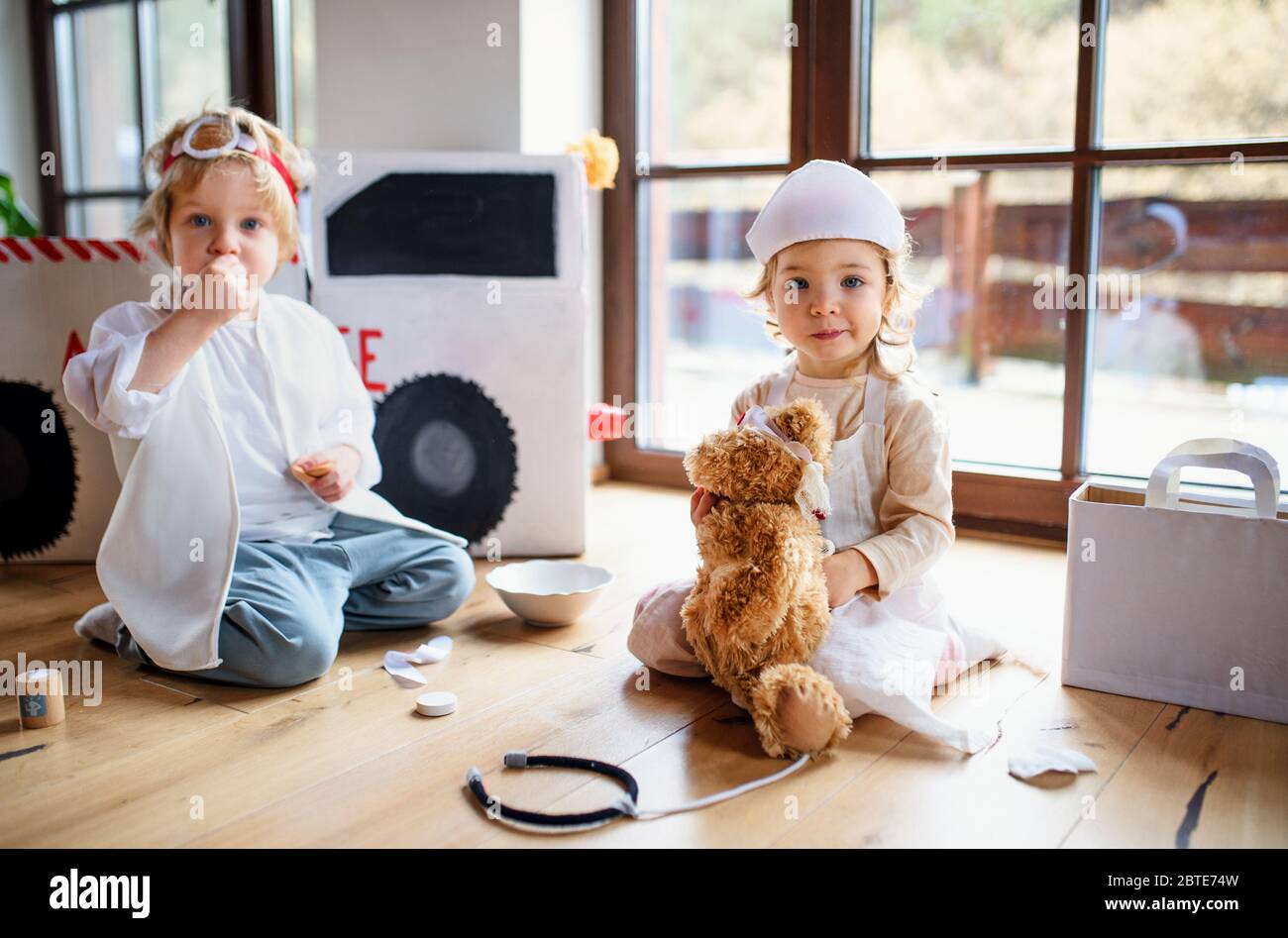 Boy doctor injection toy hi-res stock photography and images - Alamy