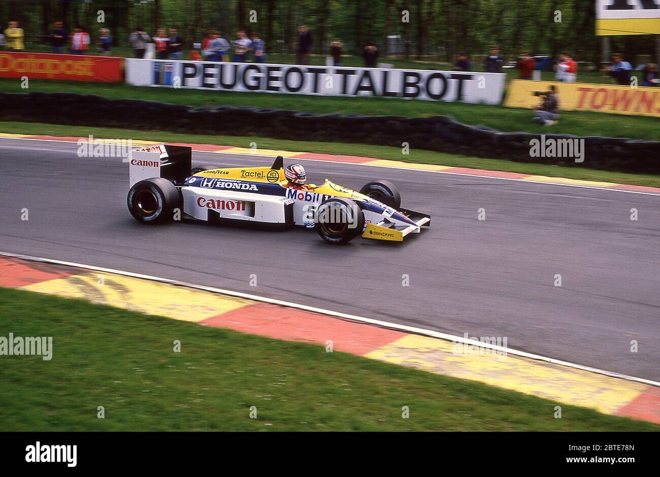 Nigel mansell 1986 hi-res stock photography and images - Alamy
