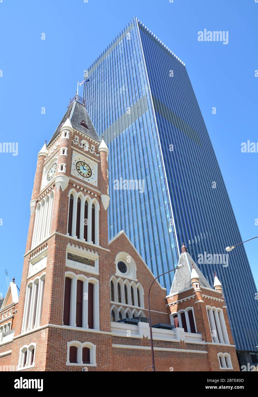 Perth town hall clock hi-res stock photography and images - Alamy