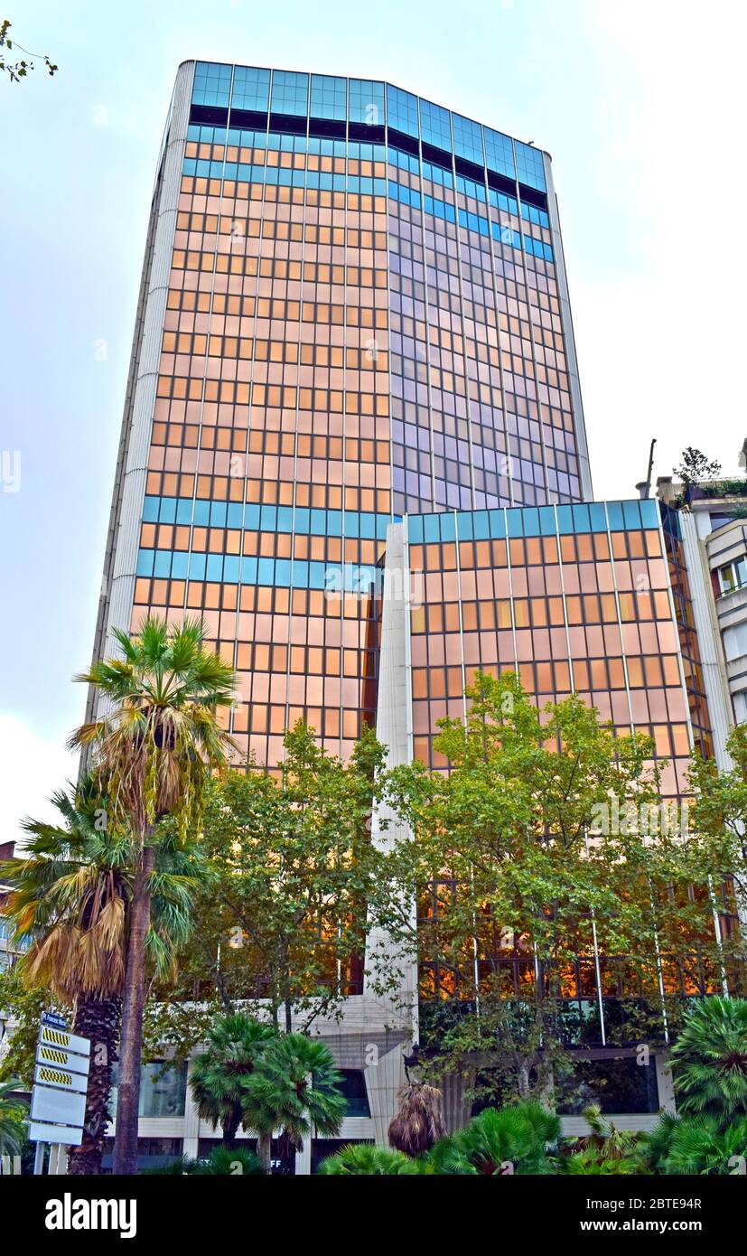 Modern buildings in Barcelona Catalonia Spain Stock Photo - Alamy