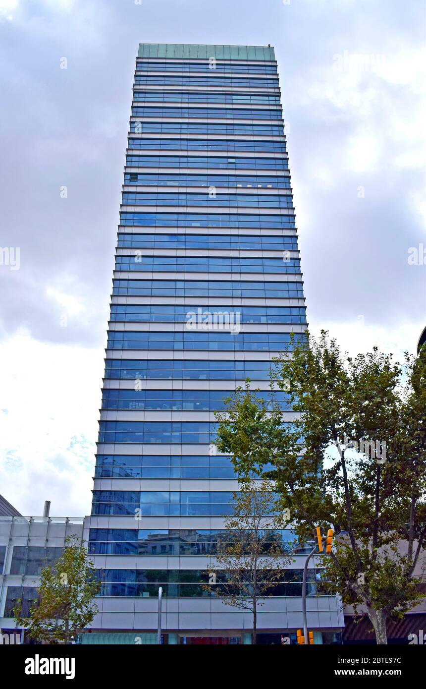 Modern buildings in Barcelona Catalonia Spain Stock Photo - Alamy