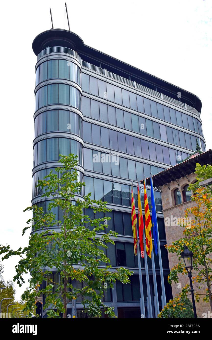 Modern buildings in Barcelona Catalonia Spain Stock Photo - Alamy