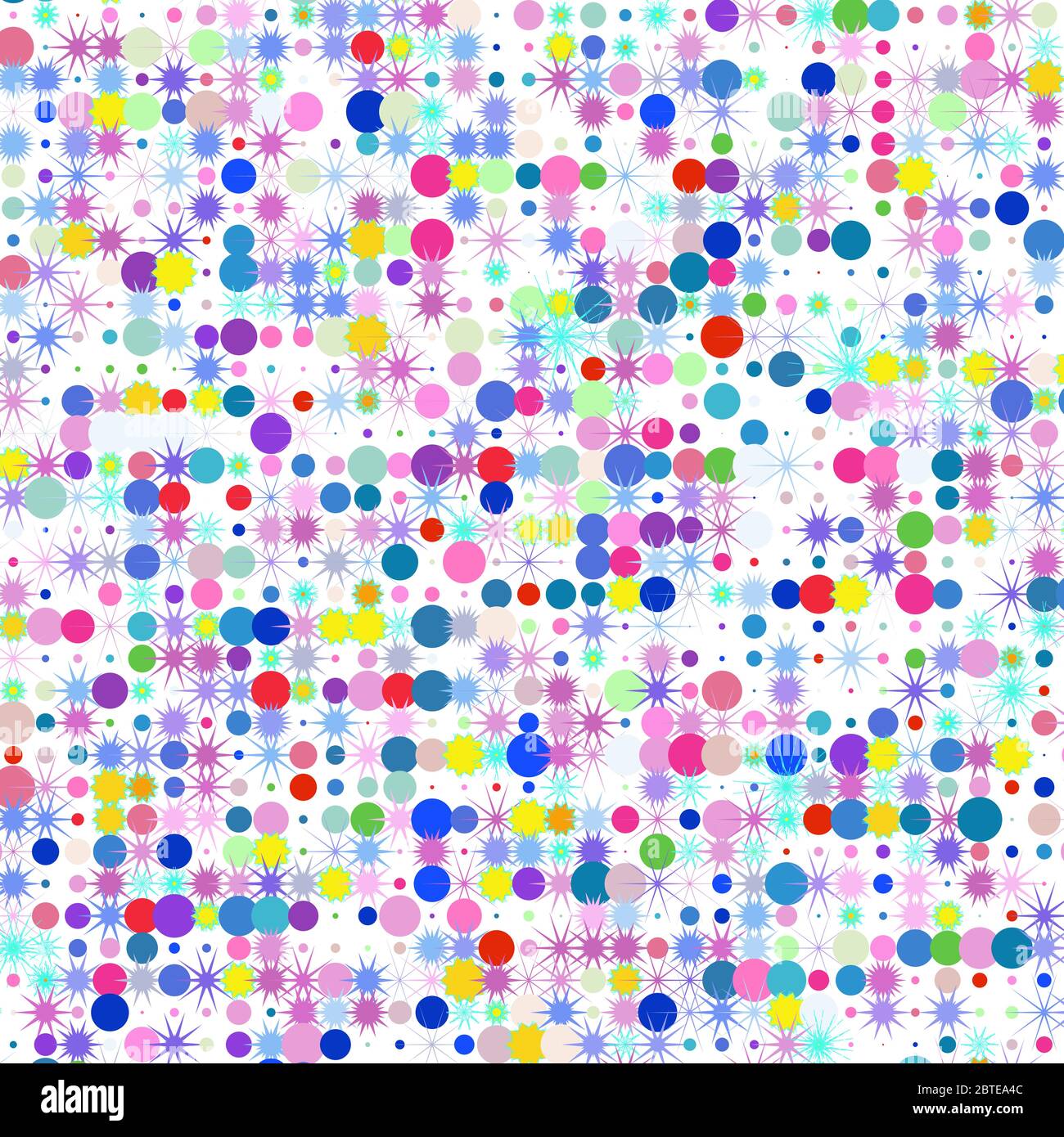 colorful confetti on white background Stock Vector Image & Art - Alamy