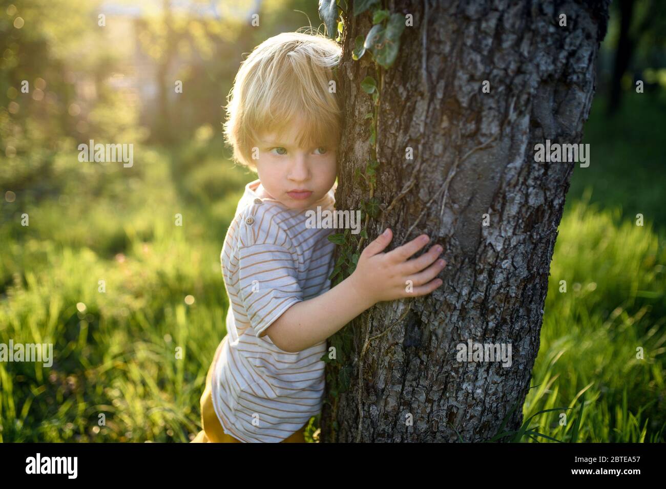 Happy sad children hi-res stock photography and images - Alamy