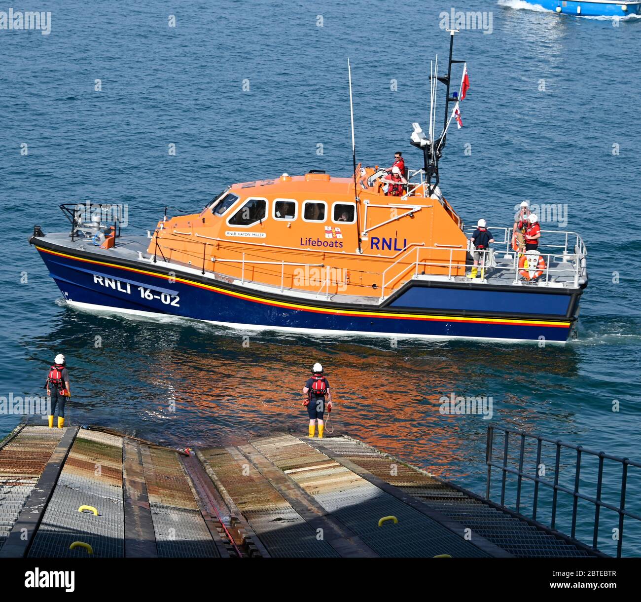 Tamar class lifeboat hi-res stock photography and images - Alamy