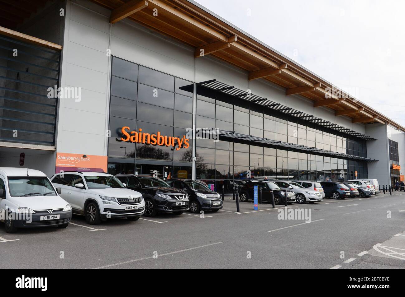 Sainsbury's Suoerstore at Wadsley Bridge, Hillsborough in Sheffield ...