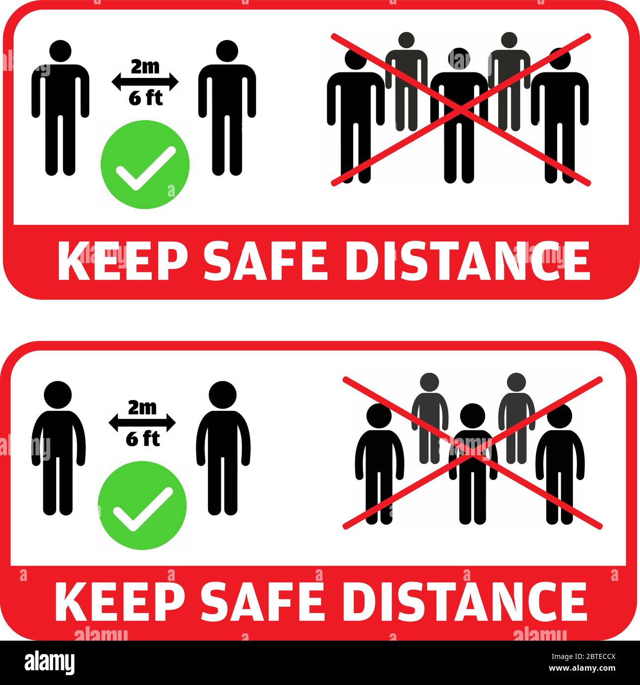 6 feet distance hi-res stock photography and images - Alamy