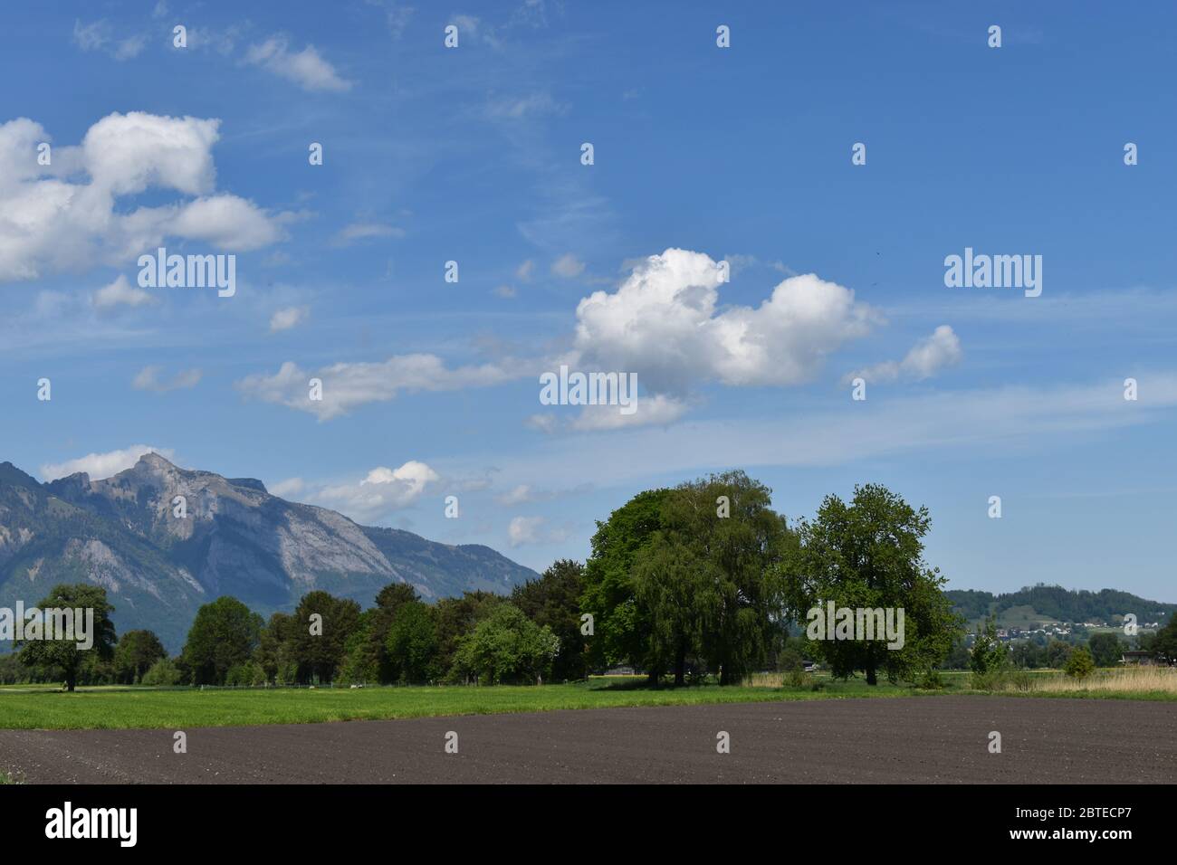 Landscape view in Liechtenstein Stock Photo - Alamy
