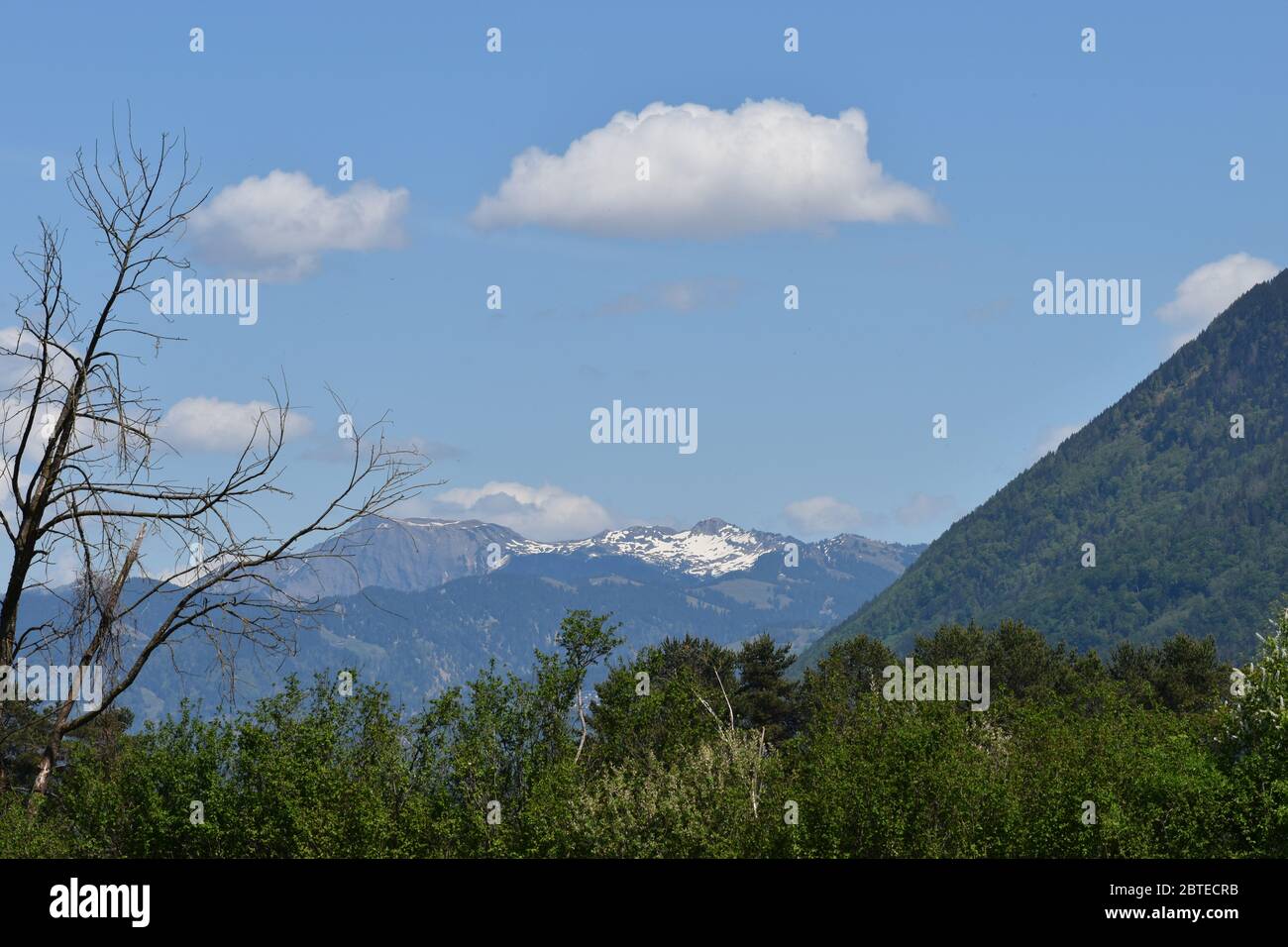 Landscape view in Liechtenstein Stock Photo - Alamy