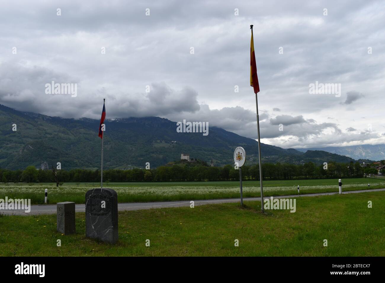 Landscape view in Liechtenstein Stock Photo - Alamy