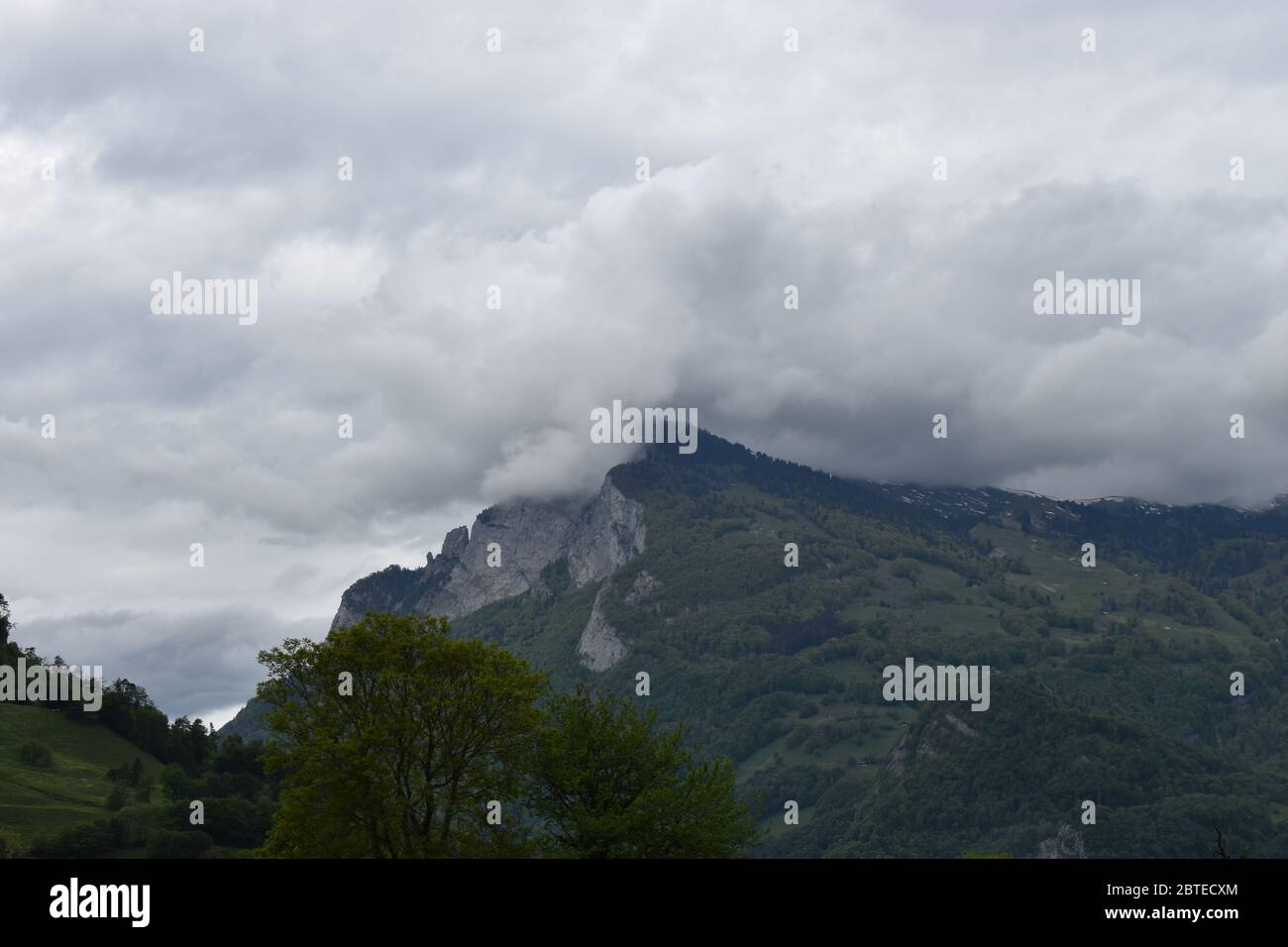 Landscape view in Liechtenstein Stock Photo - Alamy