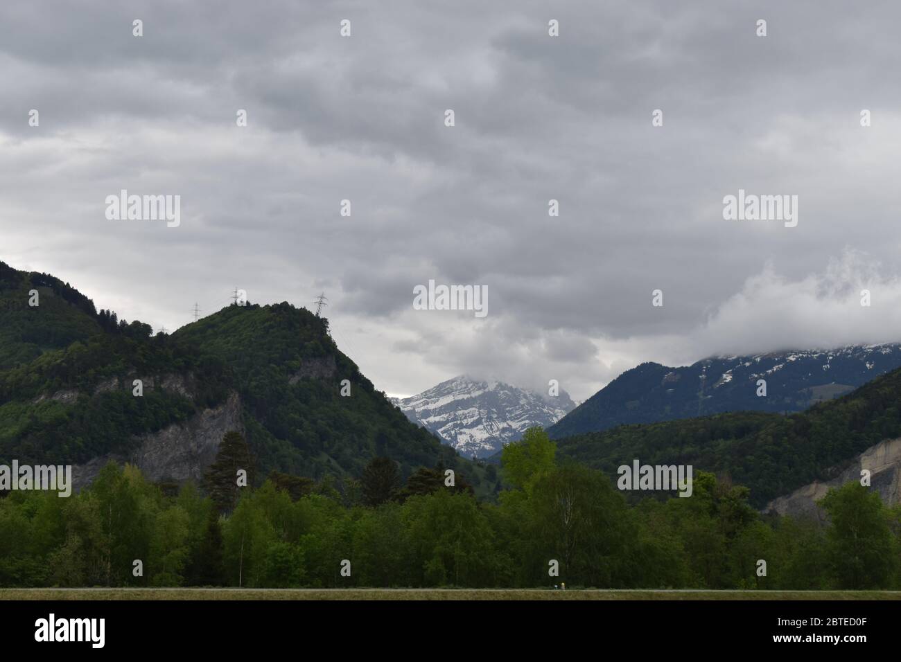 Landscape view in Liechtenstein Stock Photo - Alamy