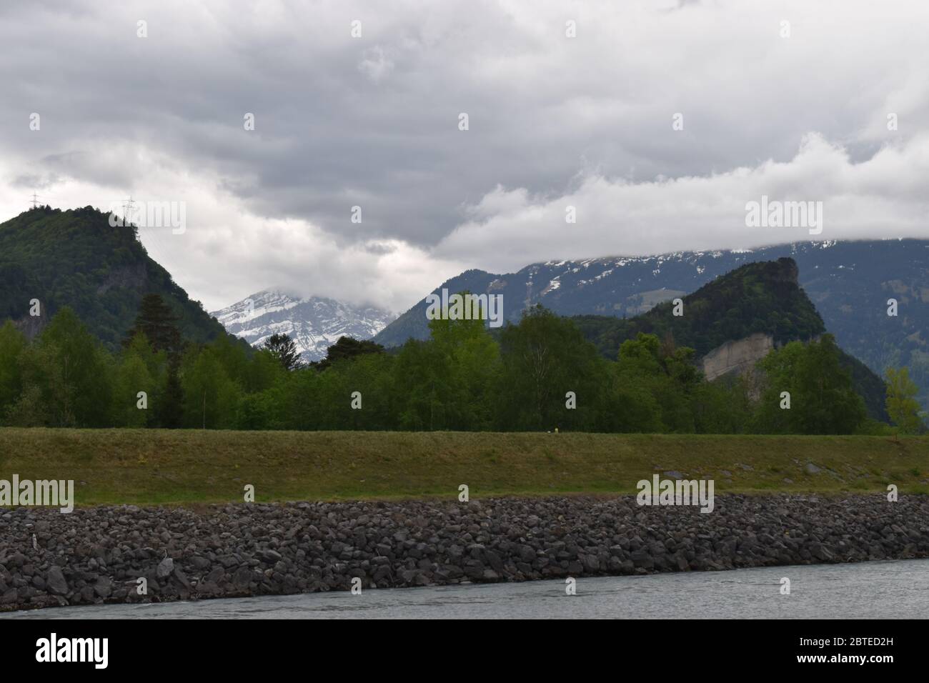 Landscape view in Liechtenstein Stock Photo - Alamy