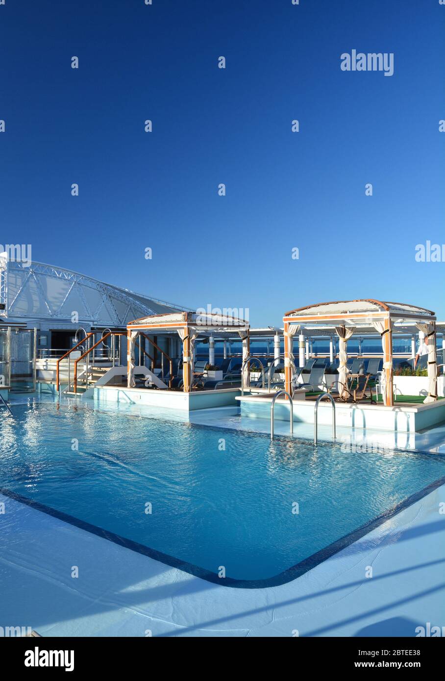 Caribbean princess spa deck hi-res stock photography and images - Alamy