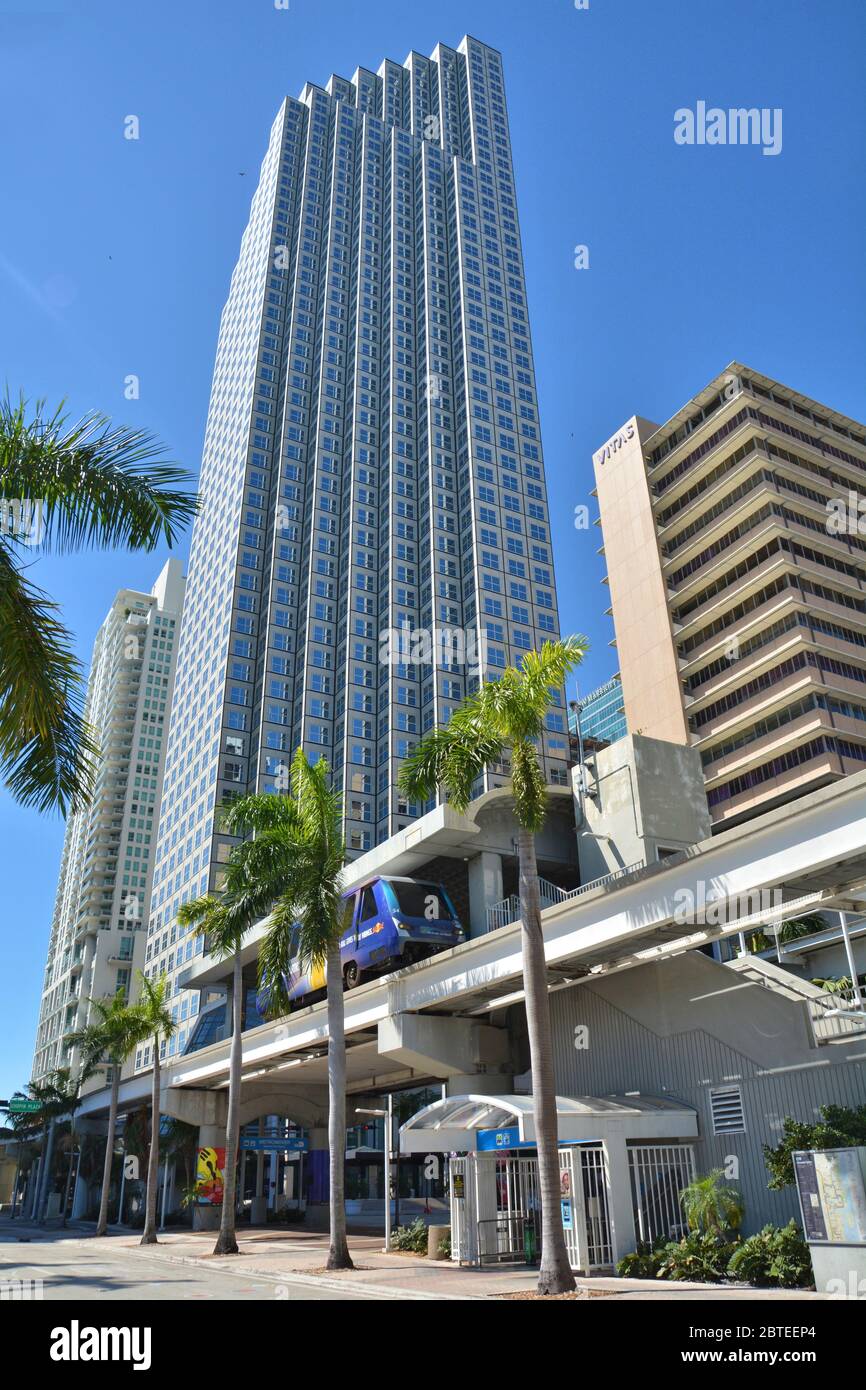 Brickell station hi-res stock photography and images - Alamy