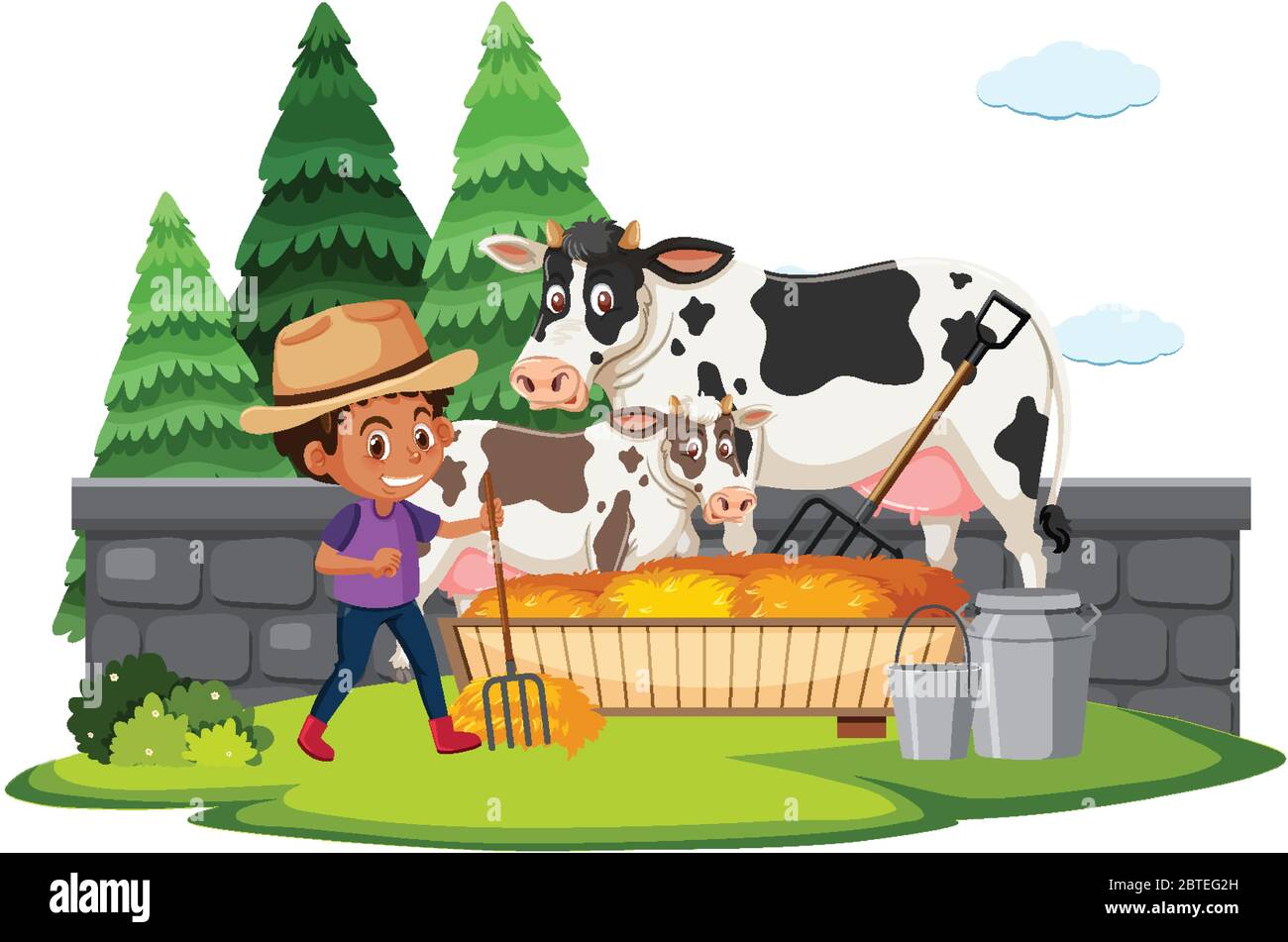 Feeding Animals Clipart