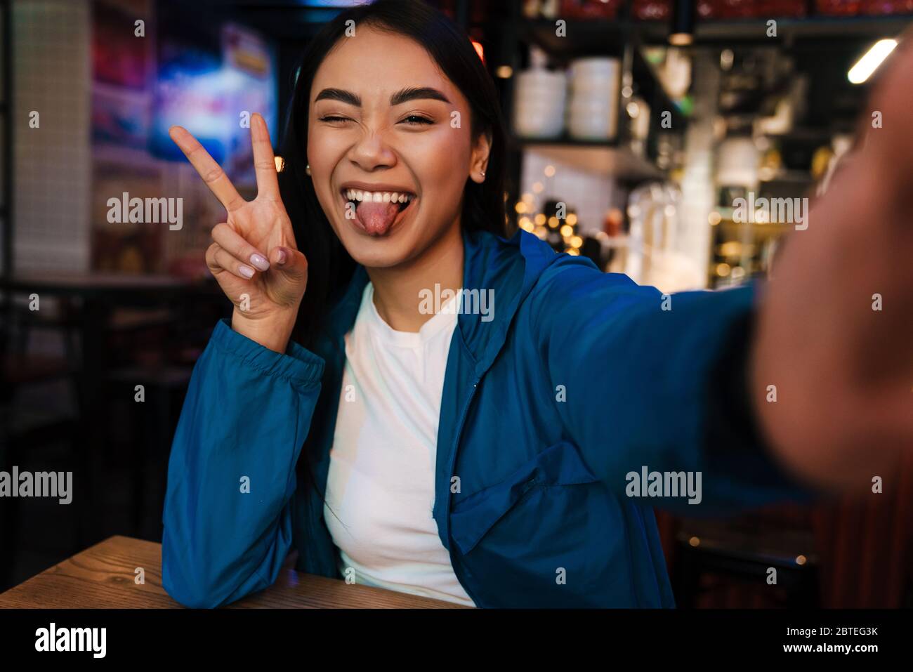 Japanese Girls Peace Sign