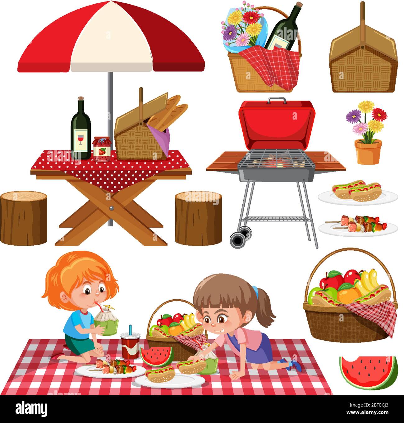 Picnic Food Clip Art
