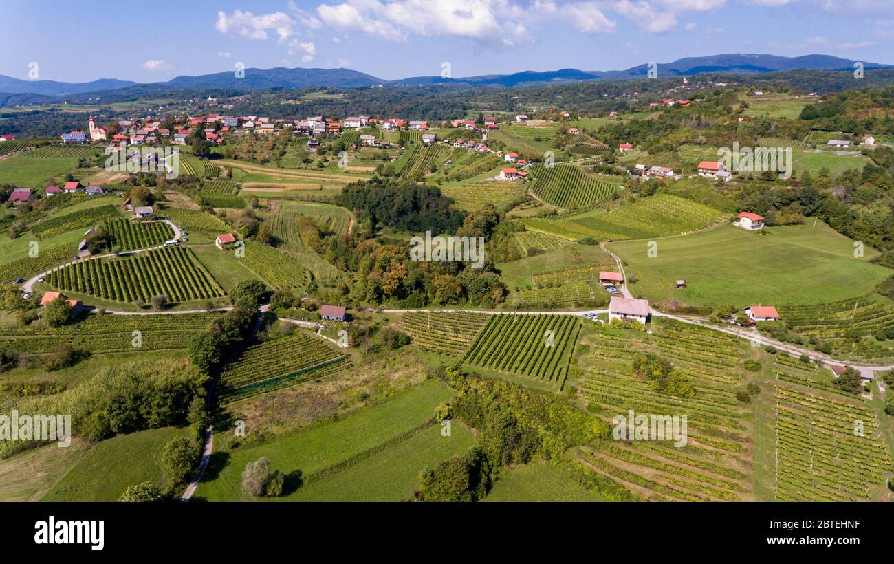 Spectacular countryside aerial view hi-res stock photography and images ...