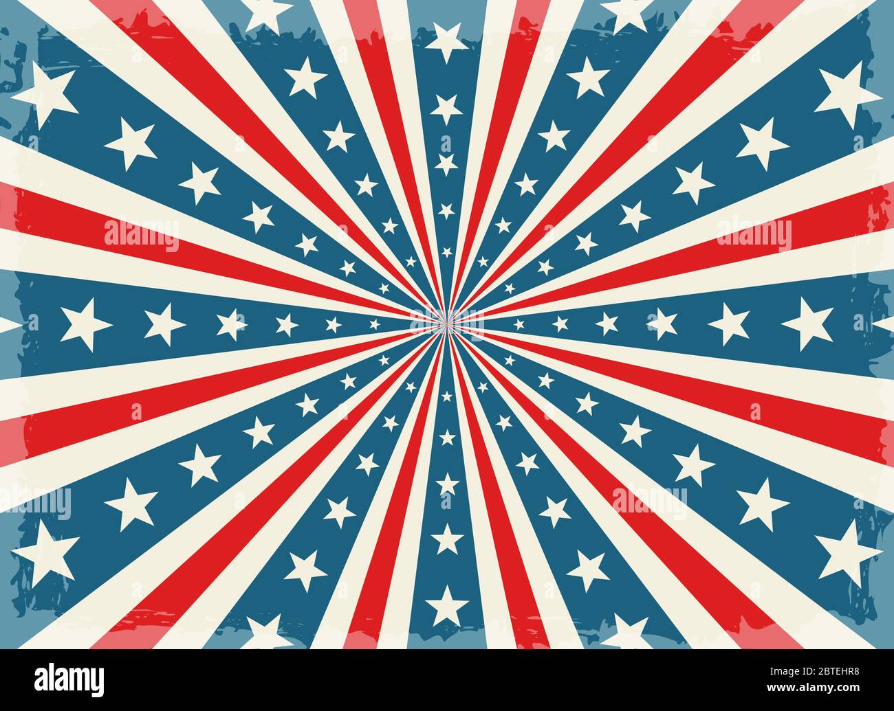 Vintage Circus Stripes Background