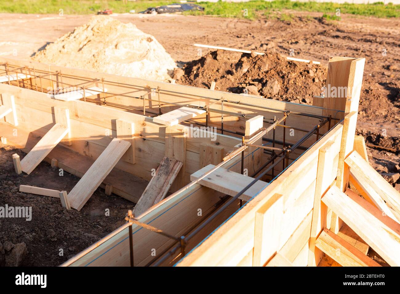 Reinforced Strip Foundation