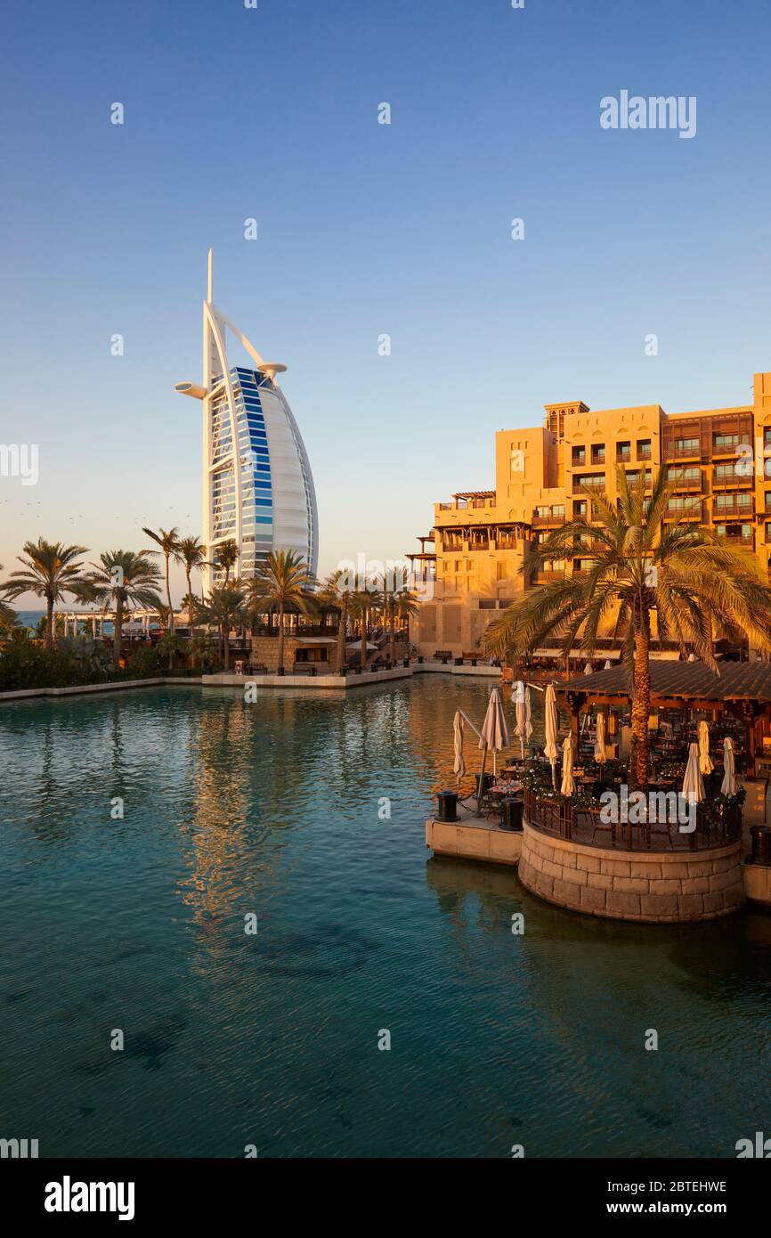 Al Arab hotel in Jumeirah, Dubai, United Arab Emirates Stock Photo - Alamy