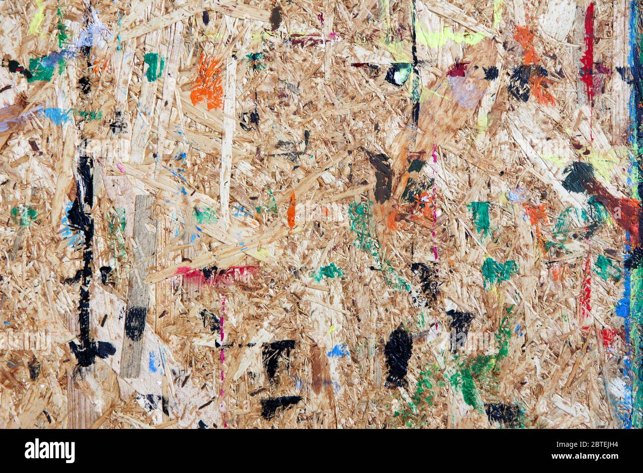 chipboard stained with different colors Stock Photo - Alamy