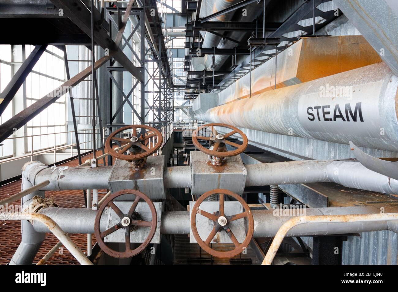 Steam valves hi-res stock photography and images - Alamy