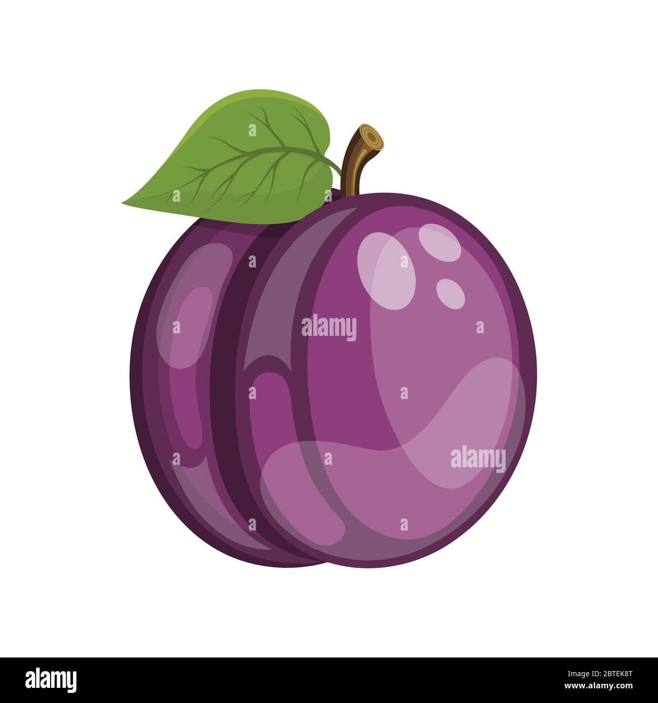 Cartoon plum hi-res stock photography and images - Alamy