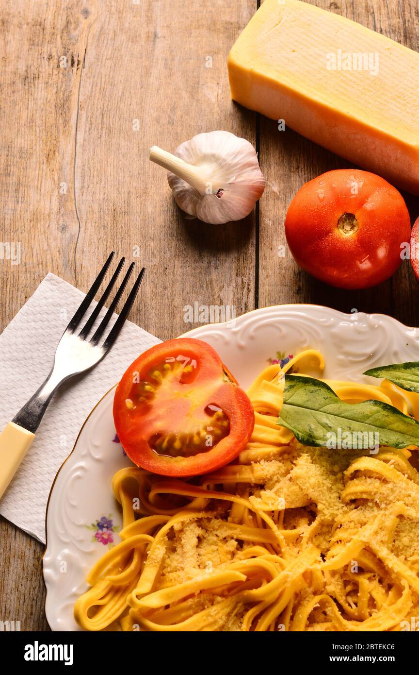 Typical italian food plate hi-res stock photography and images - Alamy