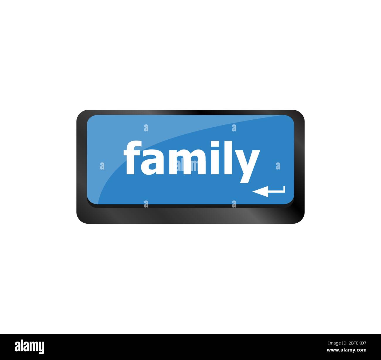 Family Key On Keyboard Meaning Relatives Relations Or Blood Relation ...